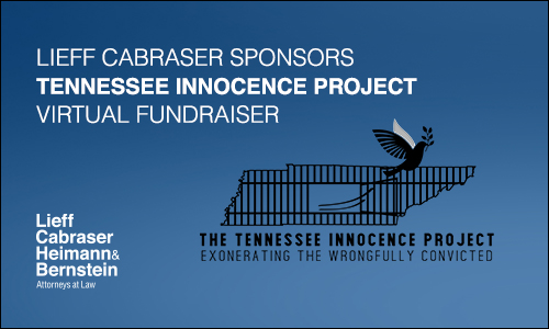 Lieff Cabraser Sponsors Tennessee Innocence Project “Envision Innocence ...
